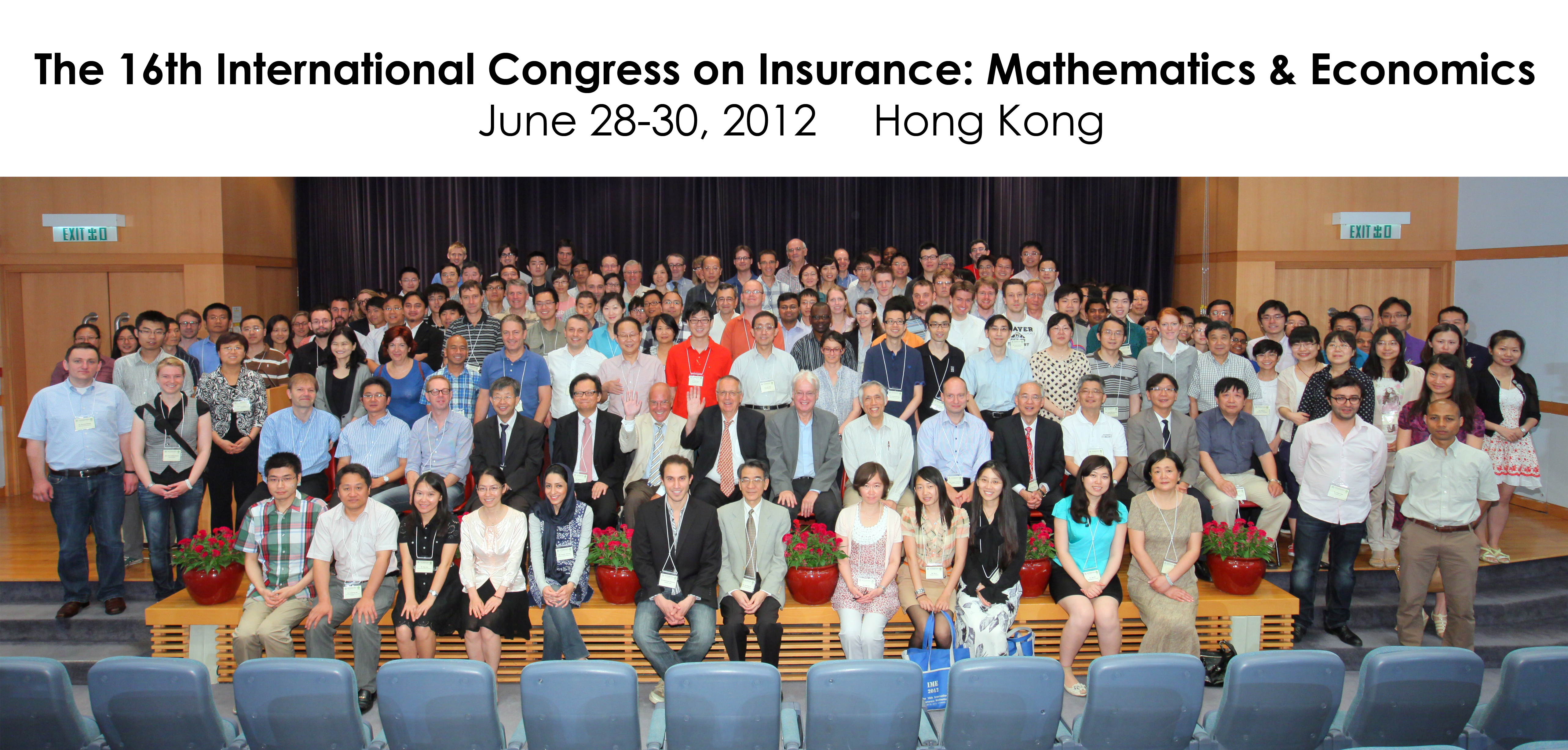 The 16th International Congress on Insurance Mathematics and Economics